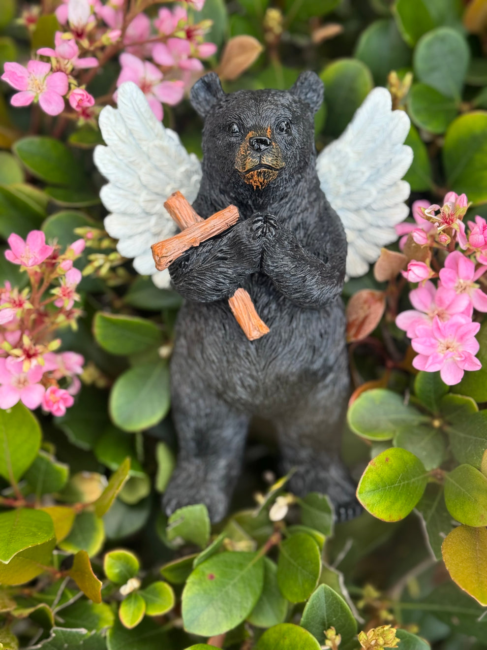 Comfort Angel Bear Holding Cross - Catholic Christian Gift – Catholic ...