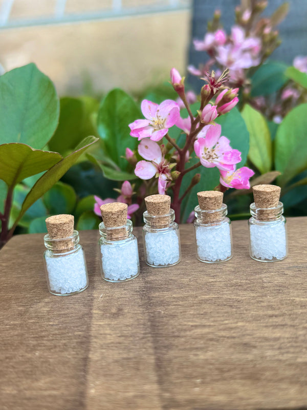 5 Vials of Exorcism Blessed Salts – Catholic Christian Gifts